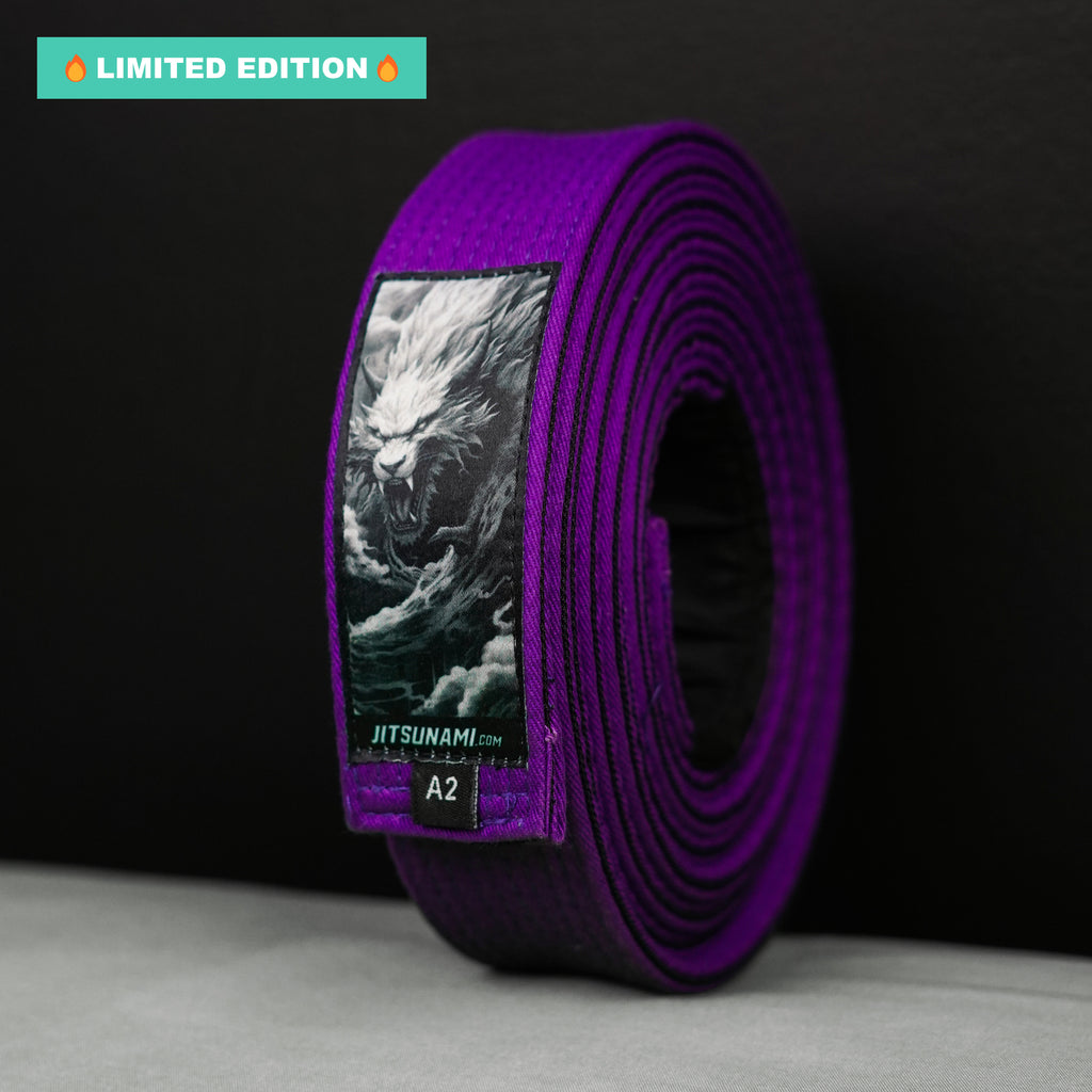 Buy Jiu-Jitsu Purple Belt 🟪 Raijū - Perfect BJJ Gift – Jitsunami